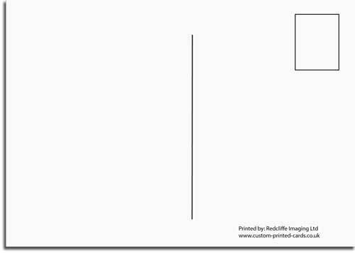 Custom Printed Postcards From Finished Artwork - 148mm x 210mm