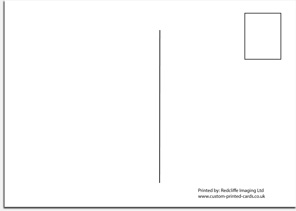 Custom Printed Postcards From Finished Artwork - 144mm x 101mm